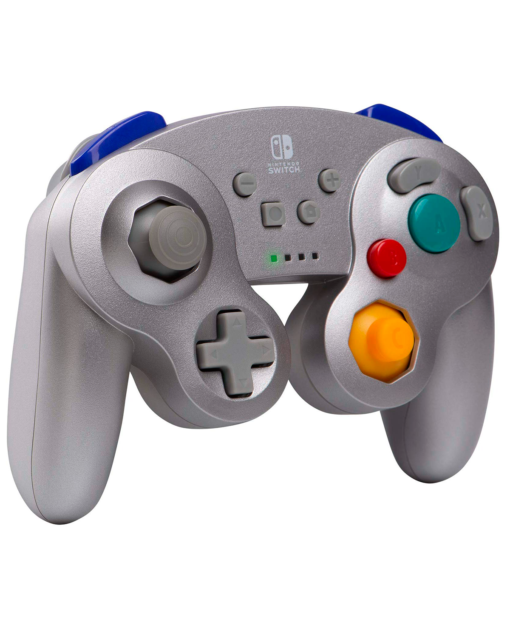 CONTROL NINTENDO SWITCH INALAMBRICO POWER A GAMECUBE PLATA EXCLUSIVO GAMEPLANET – Gameplanet