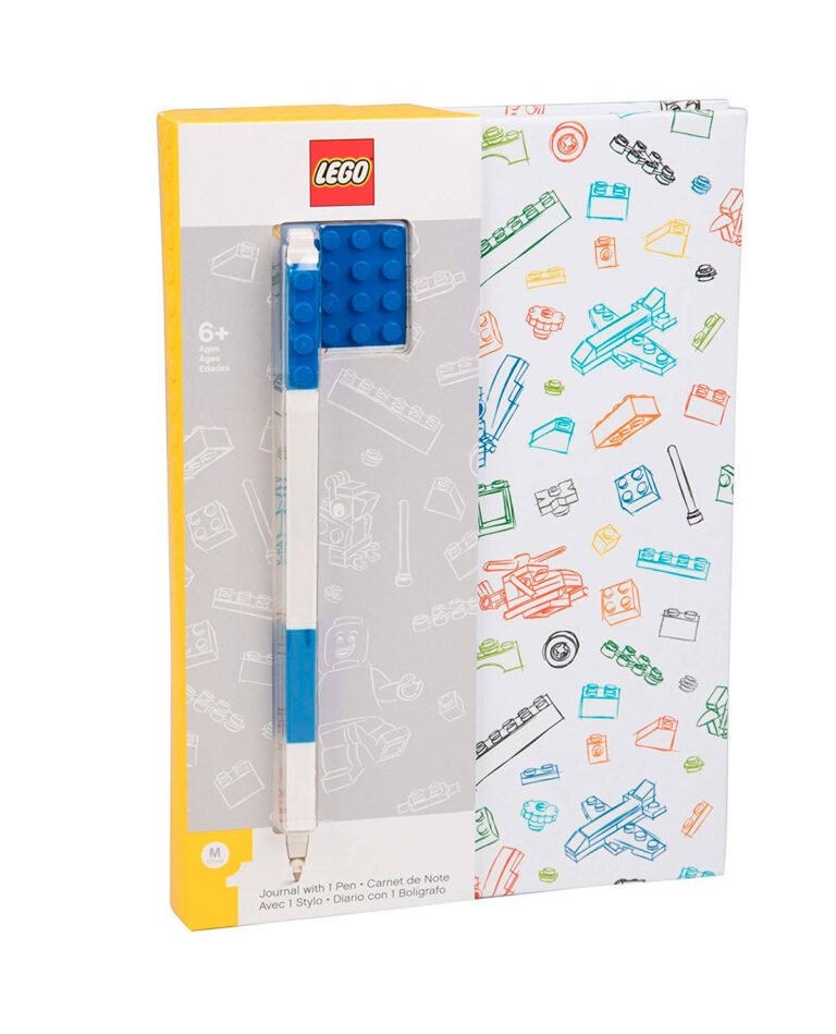 LIBRETA CON PLUMA LEGO AZUL – Gameplanet