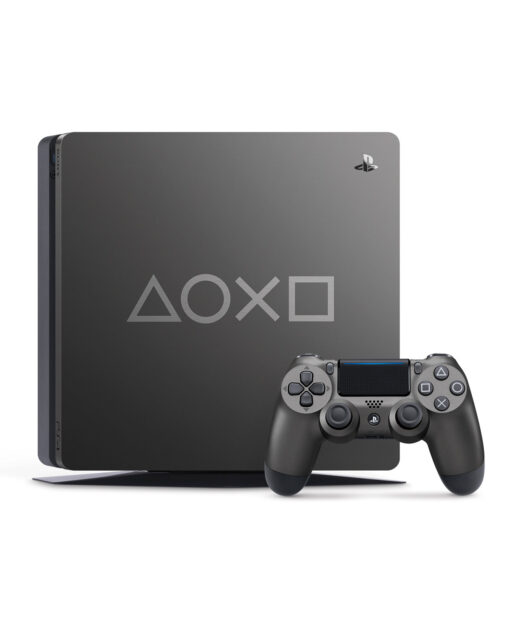 CONSOLA PLAYSTATION 4 SLIM 1TB DAYS OF PLAY STEEL GRAY EDICION LIMITADA ...