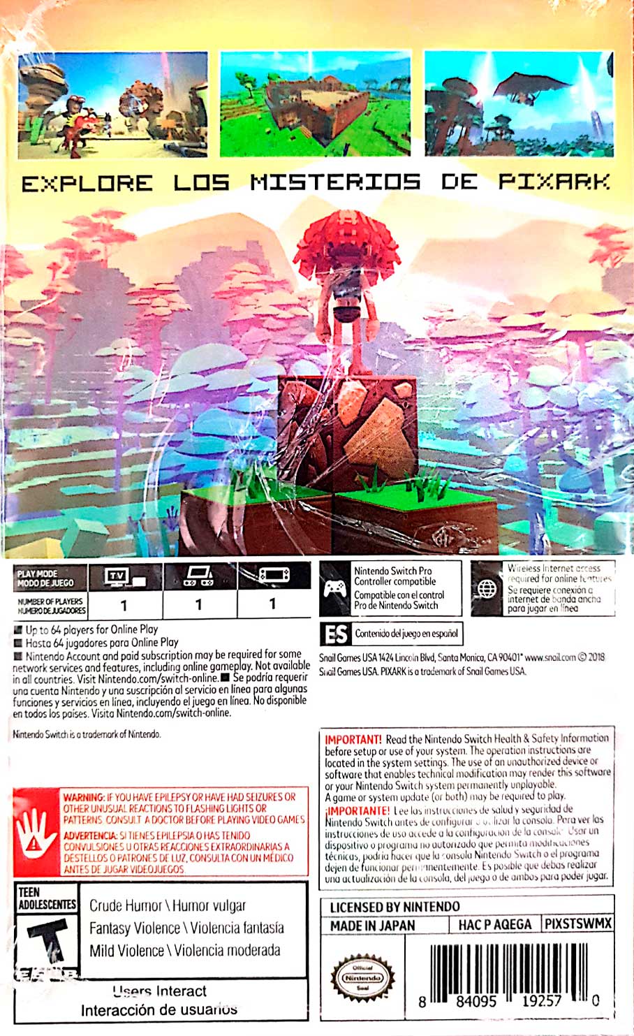 PIXARK – Gameplanet