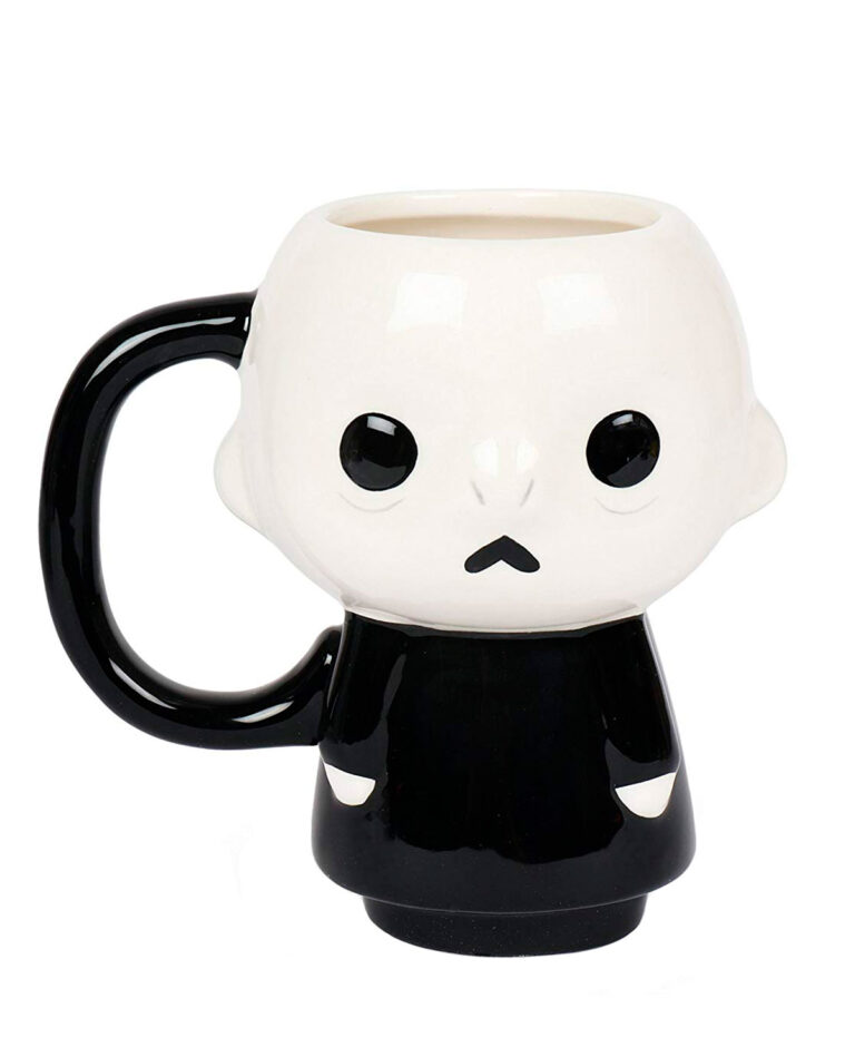 TAZA DE CERAMICA HARRY POTTER VOLDEMORT BLACK AND WHITE BODY – Gameplanet