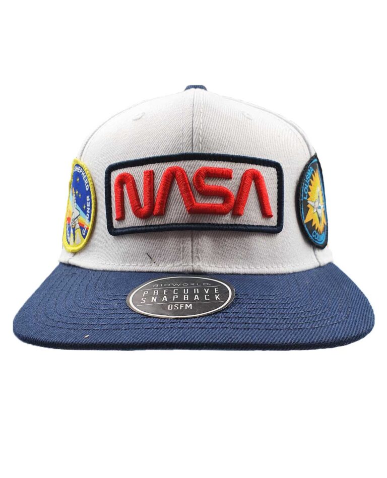 GORRA SNAPBACK NASA LOGOS BLANCA – Gameplanet