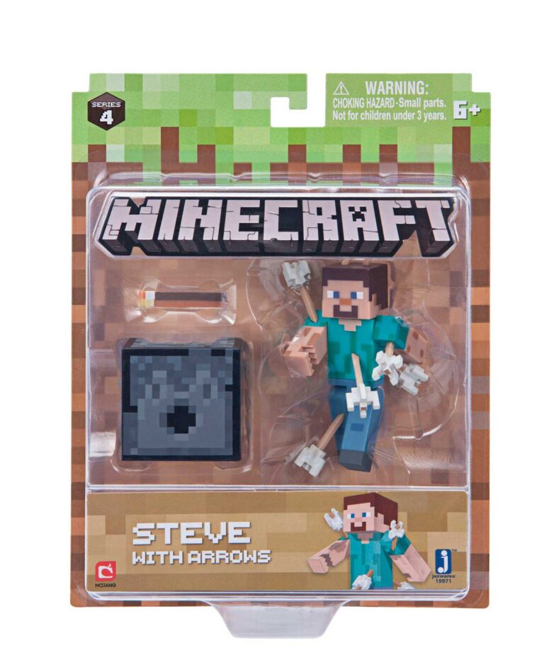 FIGURA MINECRAFT STEVE WITH ARROWS – Gameplanet