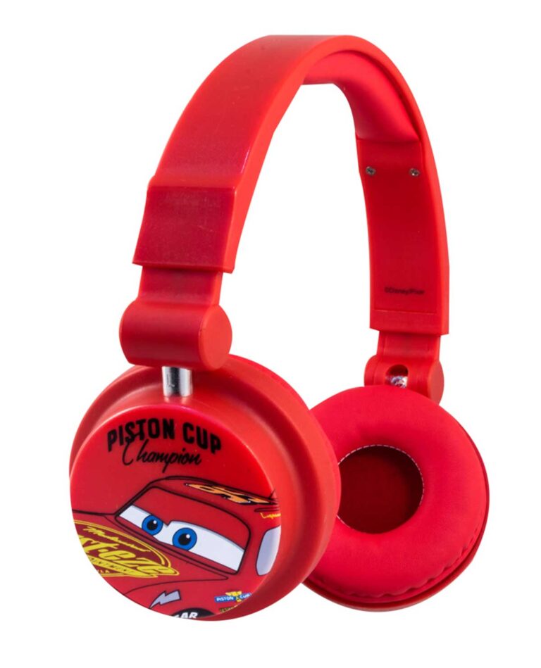 HEADSET DISNEY CARS ROJO – Gameplanet