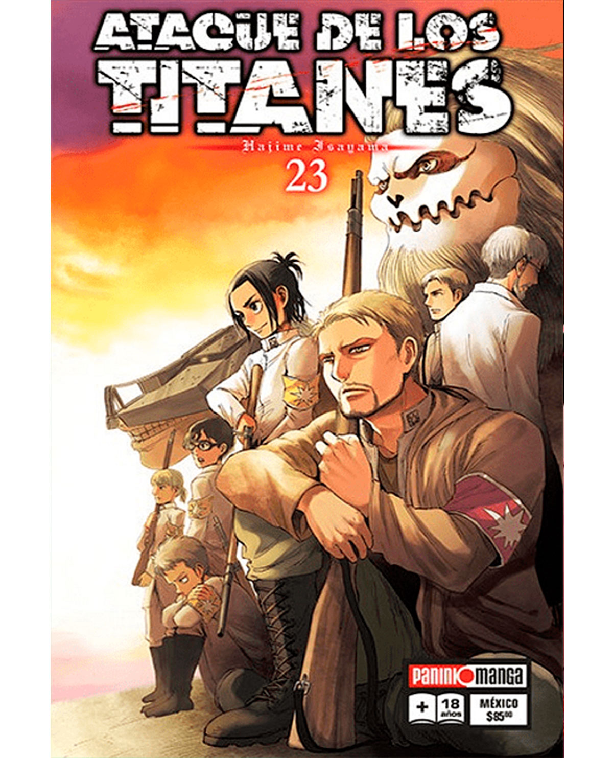 MANGA ATTACK ON TITAN TOMO 23 – Gameplanet