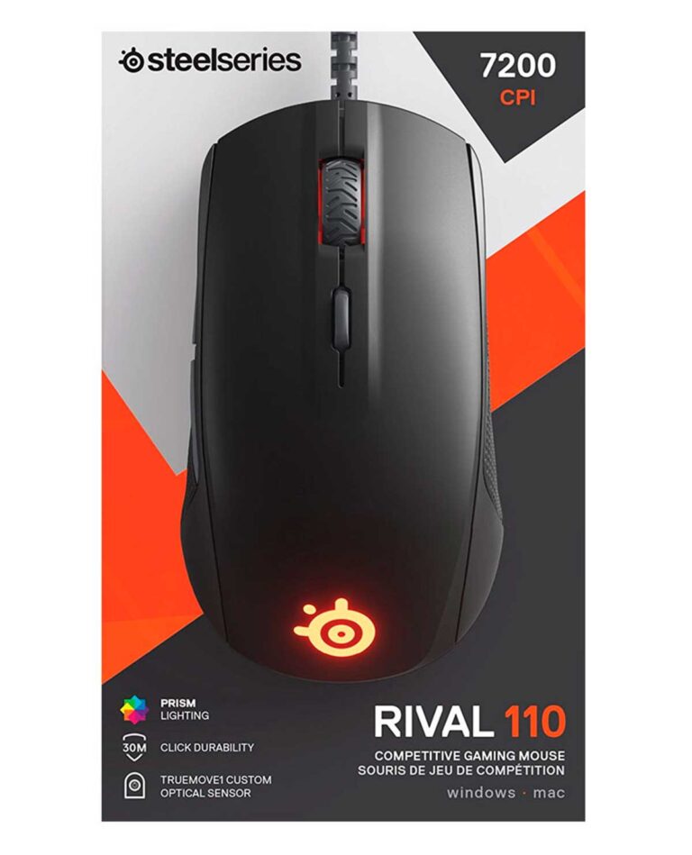 MOUSE ALAMBRICO STEELSERIES RIVAL 110 – Gameplanet