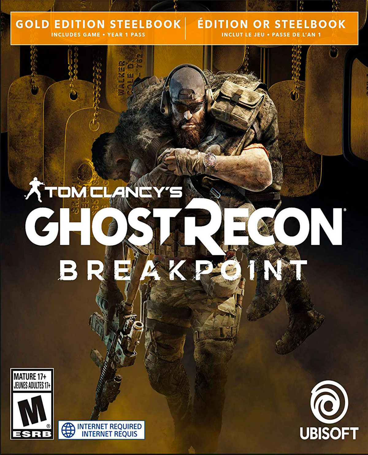 GHOST RECON BREAKPOINT STEELBOOK GOLD EDITION – Gameplanet