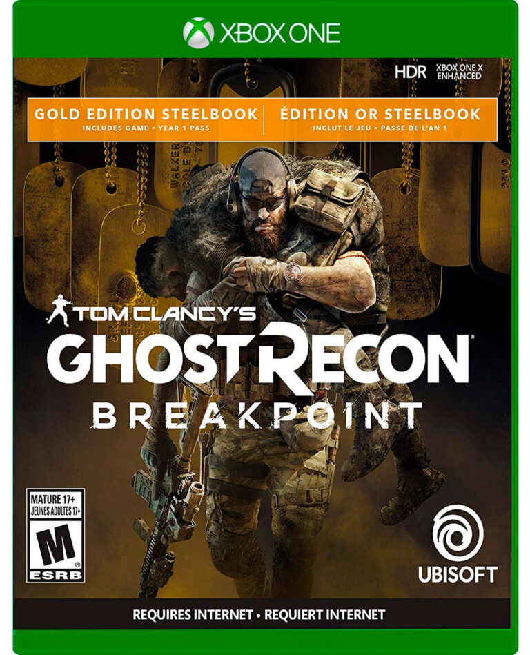 GHOST RECON BREAKPOINT STEELBOOK GOLD EDITION – Gameplanet