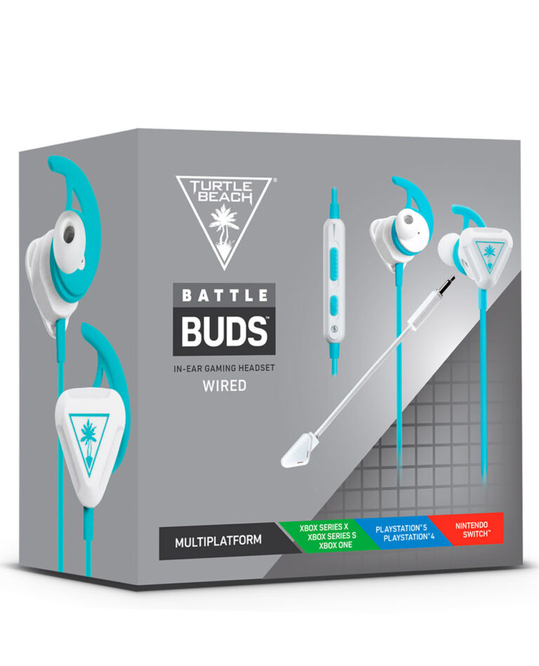 AUDIFONOS EARBUDS ALAMBRICOS TURTLE BEACH EARFORCE BATTLE BUDS BLANCOS ...