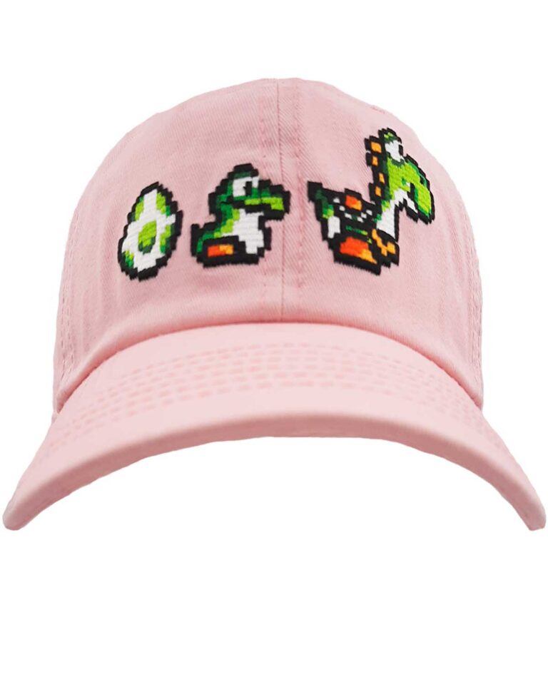 GORRA CLASICA SUPER MARIO YOSHI GROWTH ROSA – Gameplanet