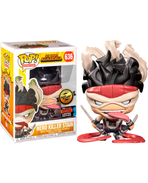 FIGURA POP MY HERO ACADEMIA HERO KILLER STAIN EXCLUSIVO GP Y G – Gameplanet