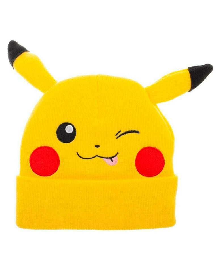 GORRO BEANIE POKEMON PIKACHU BIG FACE AMARILLO – Gameplanet