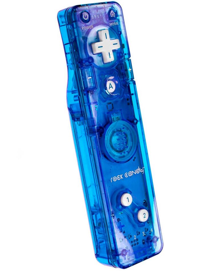 CONTROL WII INALAMBRICO ROCK CANDY REMOTE AZUL – Gameplanet