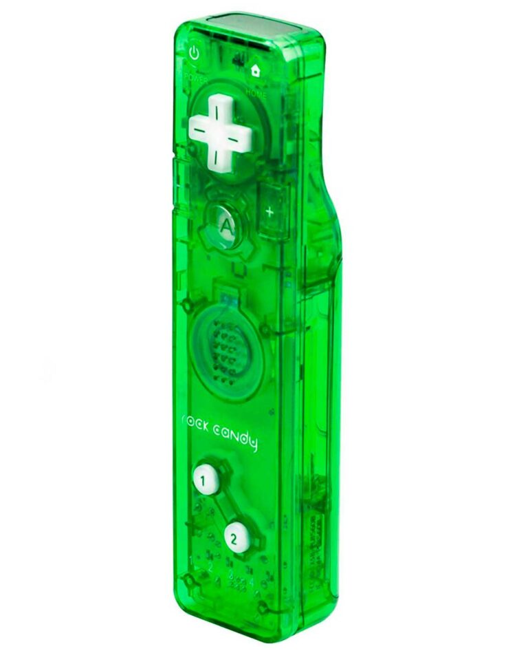 CONTROL WII INALAMBRICO ROCK CANDY REMOTE VERDE – Gameplanet