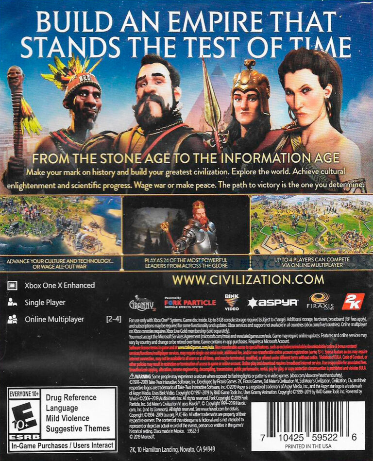 SID MEIERS CIVILIZATION VI – Gameplanet