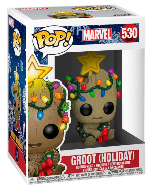 FIGURA POP MARVEL HOLIDAY GROOT – Gameplanet