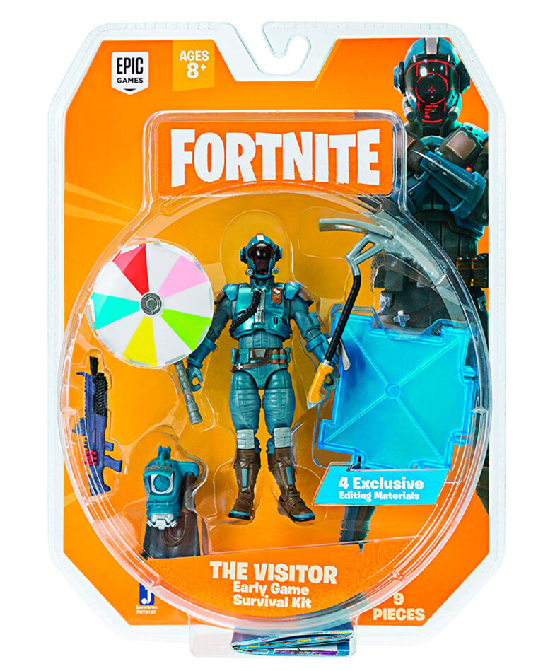 FIGURA FORTNITE THE VISITOR EARLY GAME SURVIVAL KIT – Gameplanet