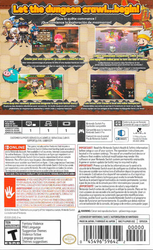 SNACK WORLD THE DUNGEON CRAWL – GOLD – Gameplanet