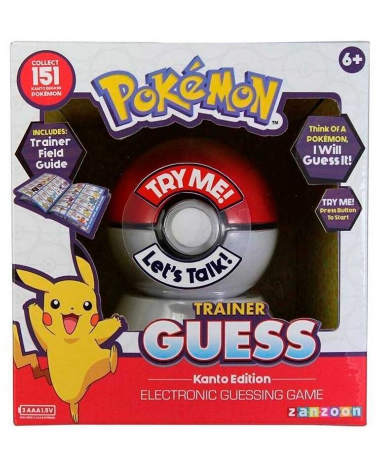 GUESS BALL ZANZOON POKEMON KANTO EDITION – Gameplanet
