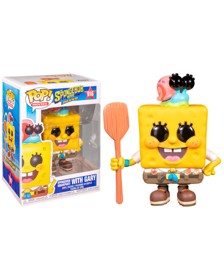 FIGURA POP BOB ESPONJA LA PELICULA BOB CON GARY – Gameplanet