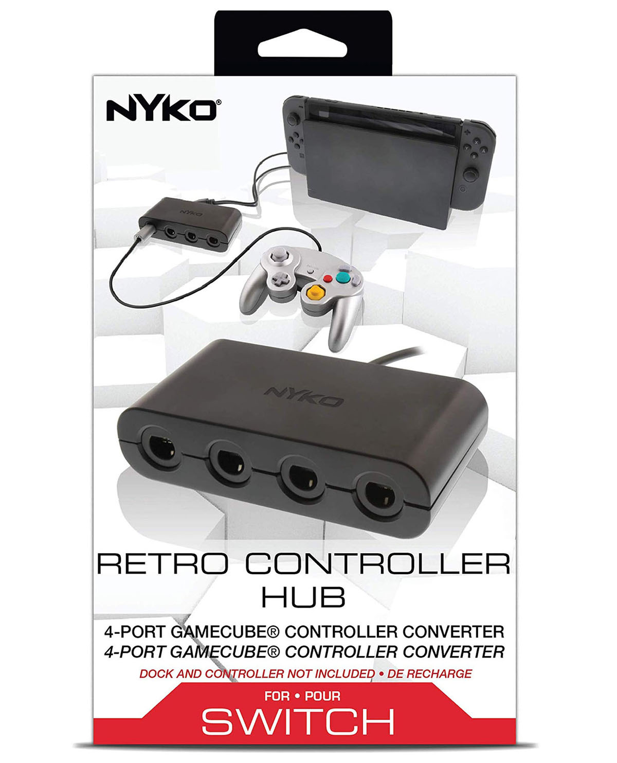 ADAPTADOR ALAMBRICO PARA CONTROLES GAMECUBE NYKO – Gameplanet