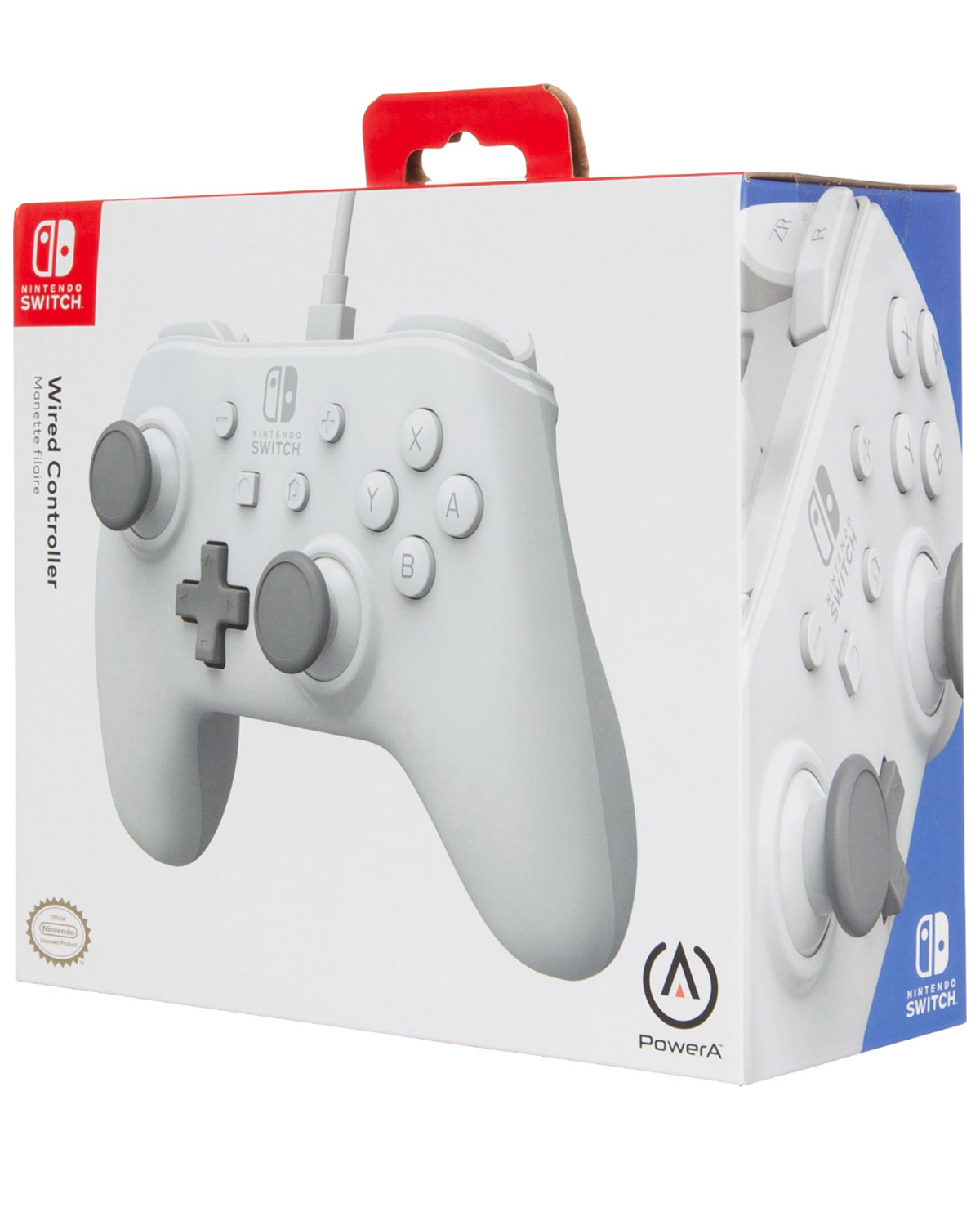 CONTROL NINTENDO SWITCH ALAMBRICO BLANCO – Gameplanet