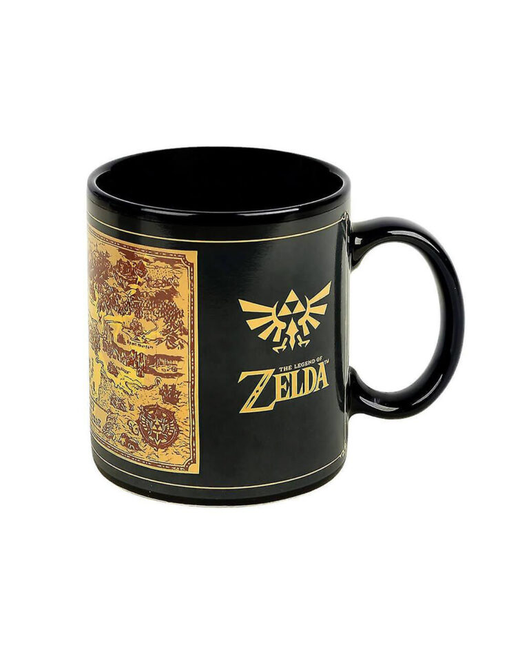 TAZA DE CERAMICA SENSIBLE AL CALOR THE LEGEND OF ZELDA MAP – Gameplanet