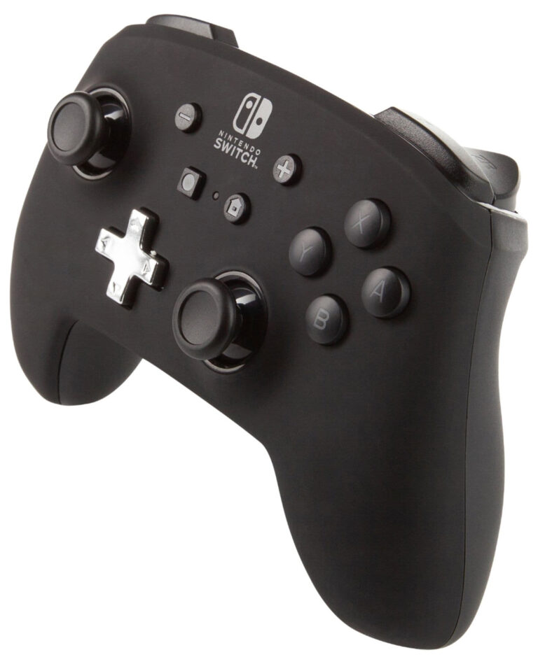 CONTROL NINTENDO SWITCH INALAMBRICO RECARGABLE POWER A NEGRO – Gameplanet