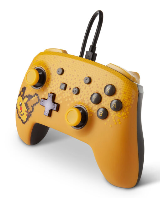 CONTROL NINTENDO SWITCH ALAMBRICO POWER A PIKACHU PIXEL – Gameplanet