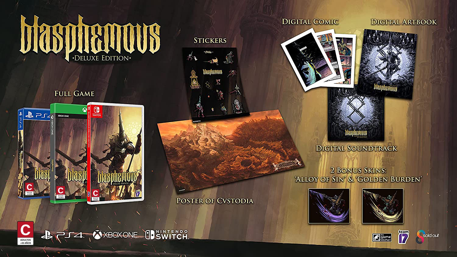 BLASPHEMOUS DELUXE EDITION – Gameplanet