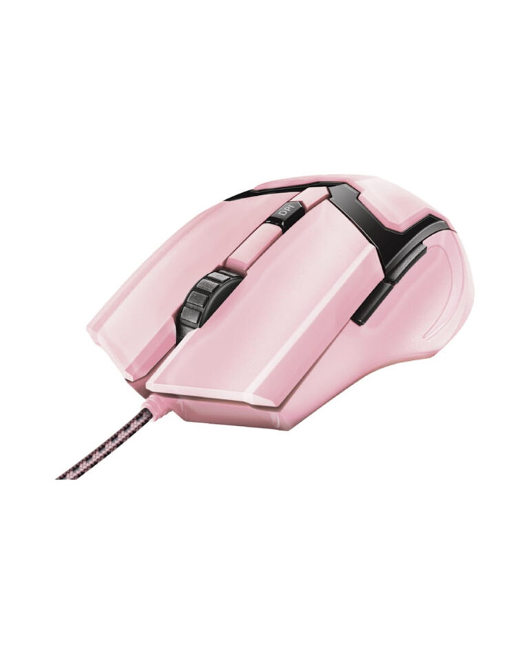 MOUSE ALAMBRICO TRUST GXT 101 PINK – Gameplanet