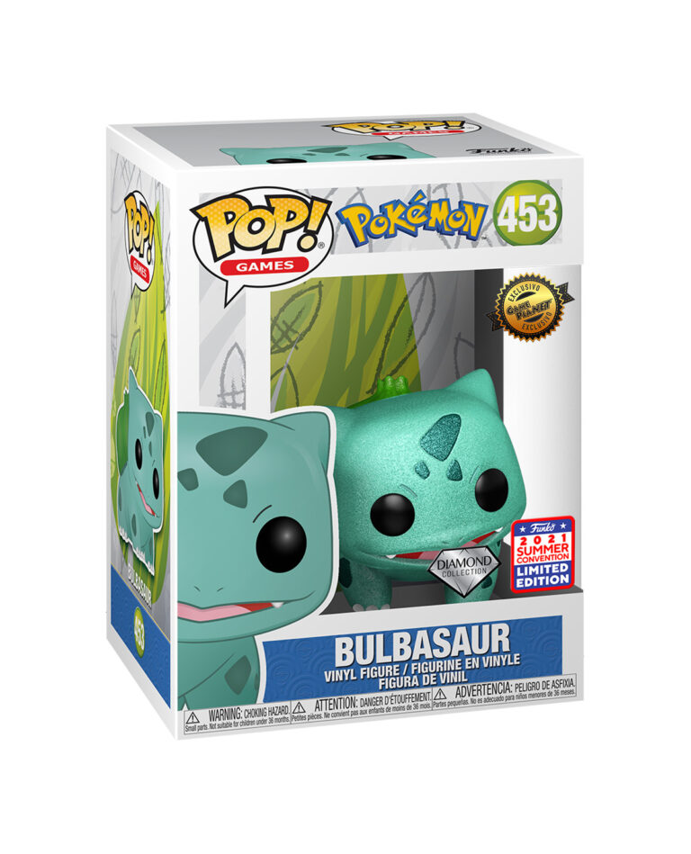 FIGURA POP POKEMON BULBASAUR DIAMOND – Gameplanet