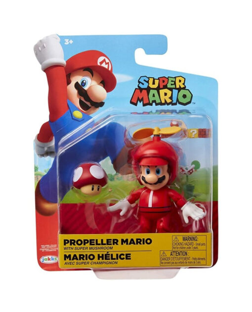 FIGURA DE ACCION WORLD OF MARIO WIND UP MARIO – Gameplanet
