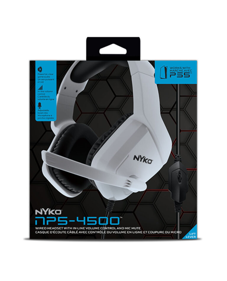 HEADSET ALAMBRICO PLAYSTATION 5 NYKO NP5 4500 – Gameplanet