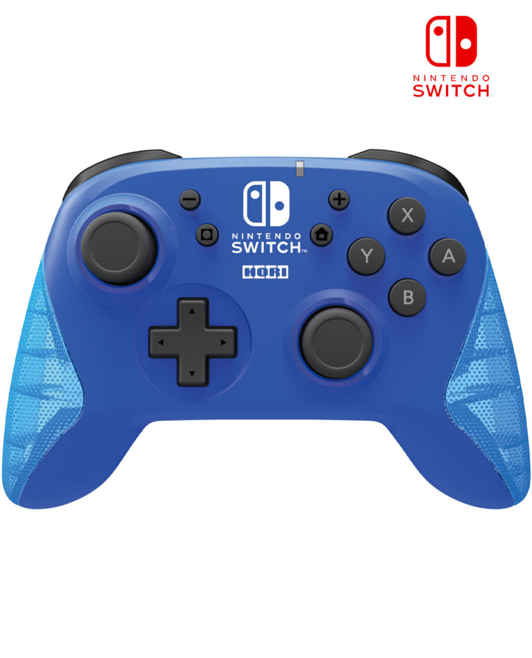 CONTROL PRO NINTENDO SWITCH INALAMBRICO HORI AZUL – Gameplanet