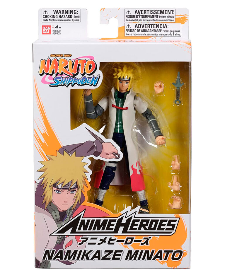 FIGURA DE ACCION BANPRESTO NARUTO SHIPPUDEN NAMIKAZE MINATO – Gameplanet
