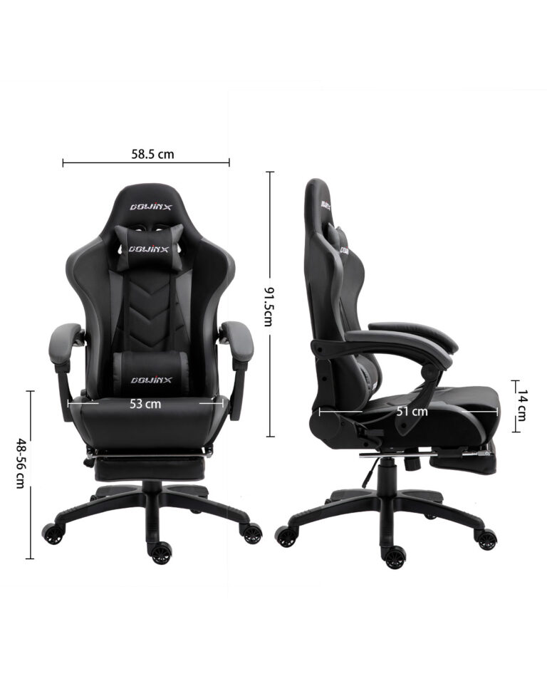 SILLA GAMER DOWINX CLASSIC LS 6688 GRIS – Gameplanet