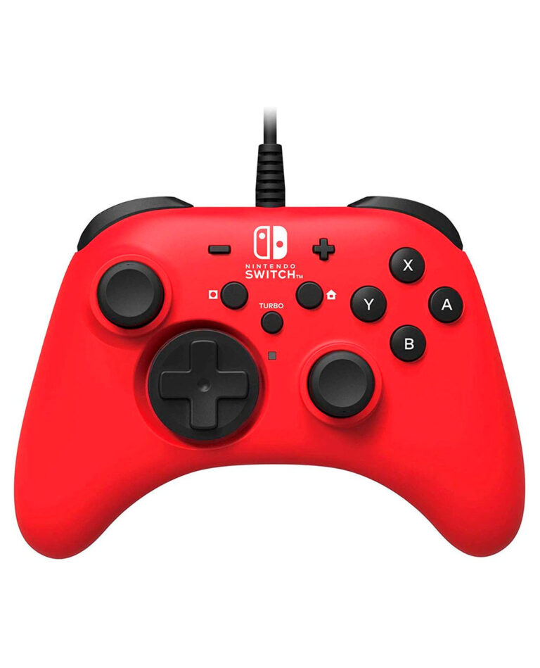 CONTROL ALAMBRICO NINTENDO SWITCH HORI PAD ROJO – Gameplanet