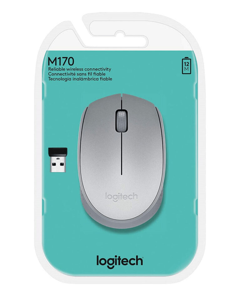 MOUSE INALAMBRICO LOGITECH M170 PLATA – Gameplanet