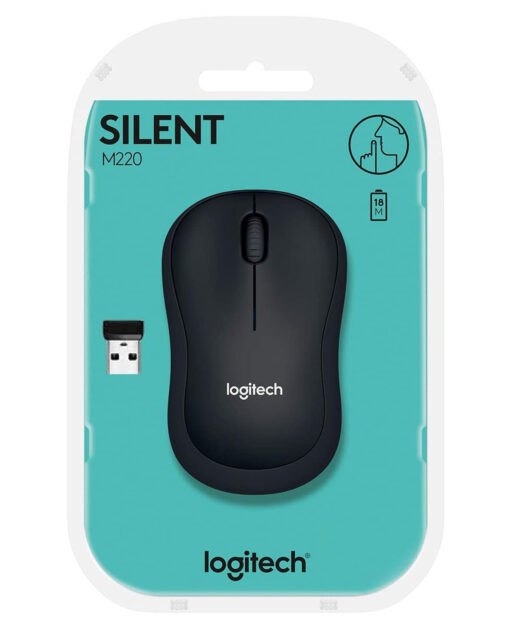 MOUSE INALAMBRICO LOGITECH M220 GRAFITO – Gameplanet