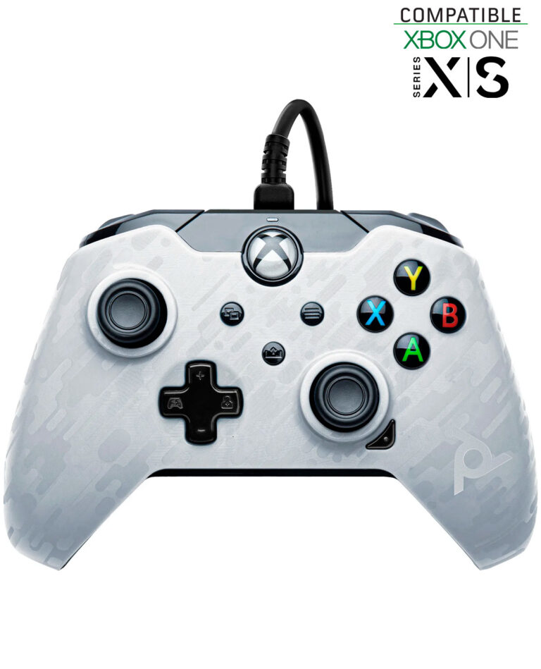 CONTROL ALAMBRICO XBOX SERIE X PDP WHITE CAMO – Gameplanet