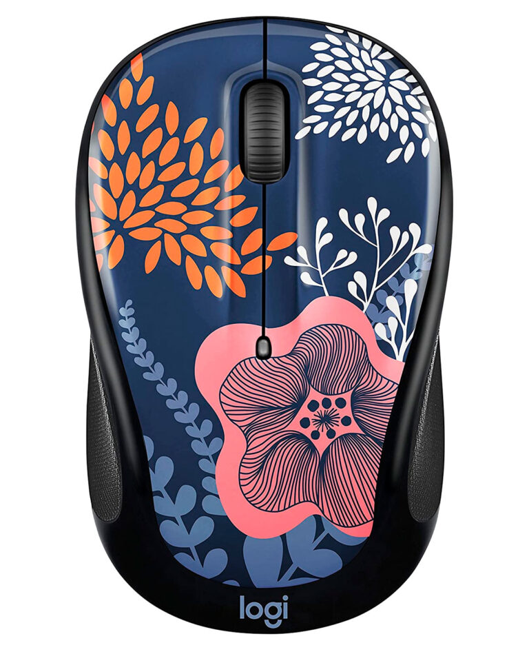 MOUSE LOGITECH M317C NEGRO FLORAL – Gameplanet