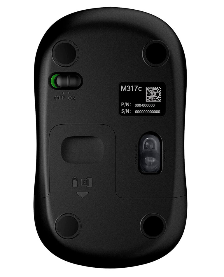 MOUSE LOGITECH M317C NEGRO FLORAL – Gameplanet