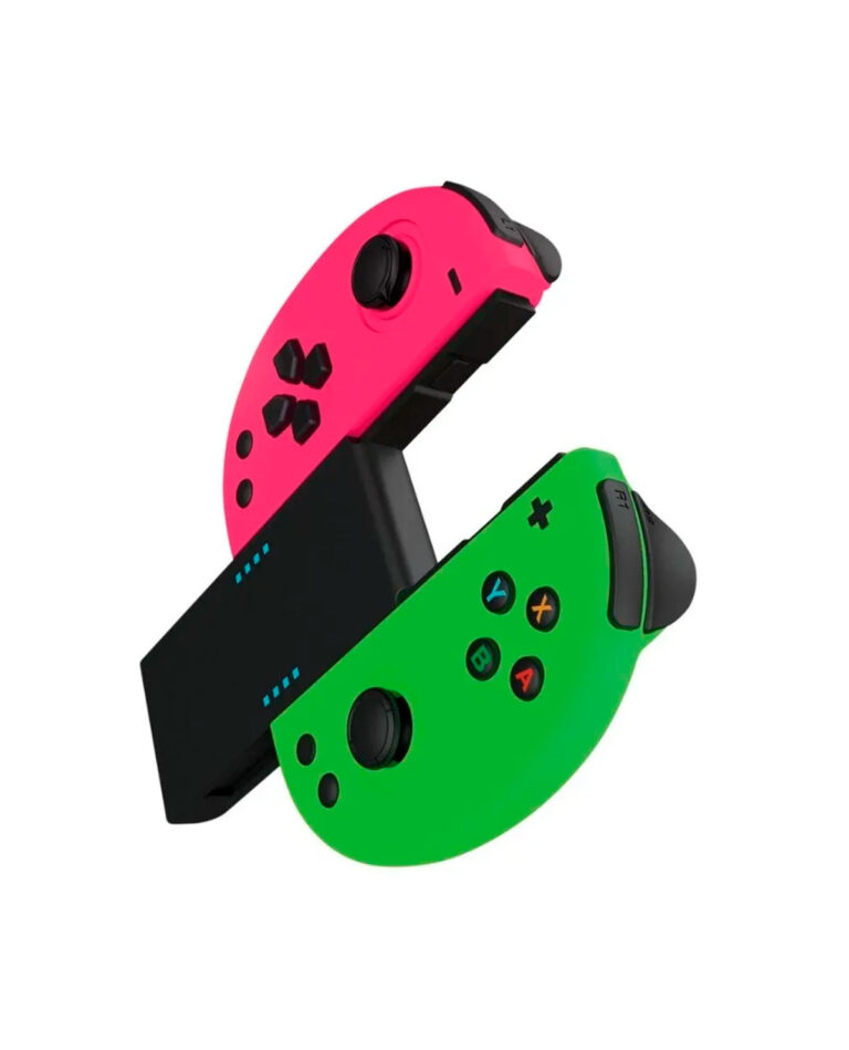 CONTROLES INALAMBRICOS NINTENDO SWITCH SNAP JC 50 PINK GREEN – Gameplanet