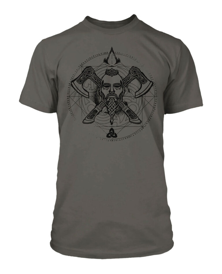 PLAYERA GRIS ASSASSINS CREED VALHALLA LEADER OF THE PACK GRANDE ...