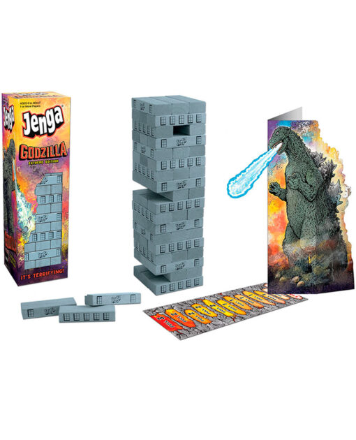 JUEGO DE MESA JENGA GODZILLA – Gameplanet