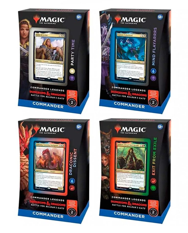 MAGIC THE GATHERING COMMANDER LEGENDS BATTLE FOR BALDURS GATE COMMANDER ...