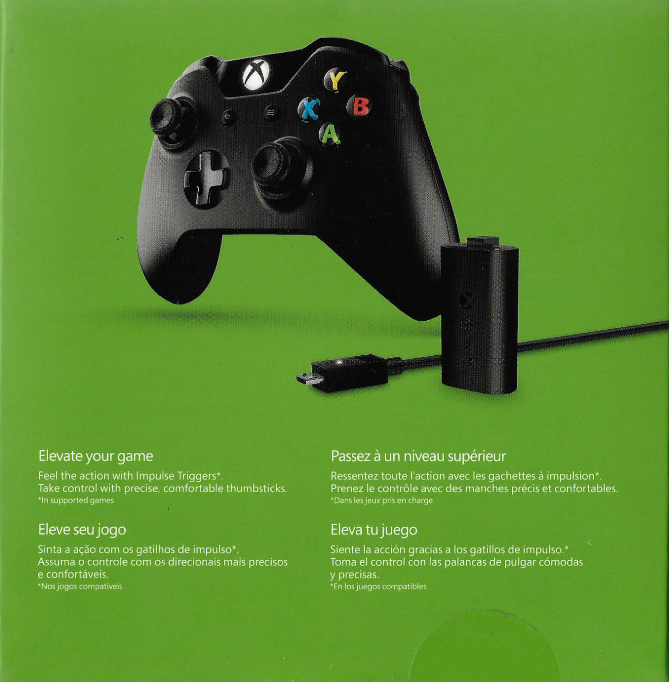 CONTROL XBOX ONE INALAMBRICO CON CARGA Y JUEGA – Gameplanet