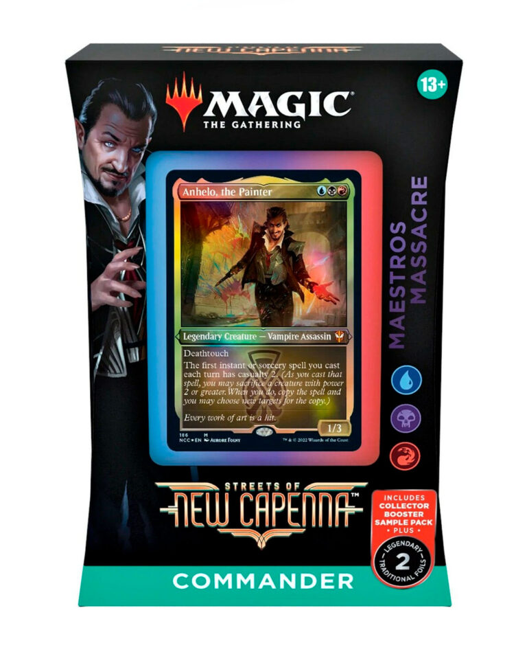 MAGIC THE GATHERING STREETS OF NEW CAPENNA COMMANDER DECK MESTROS MASSACRE INGLES – Gameplanet