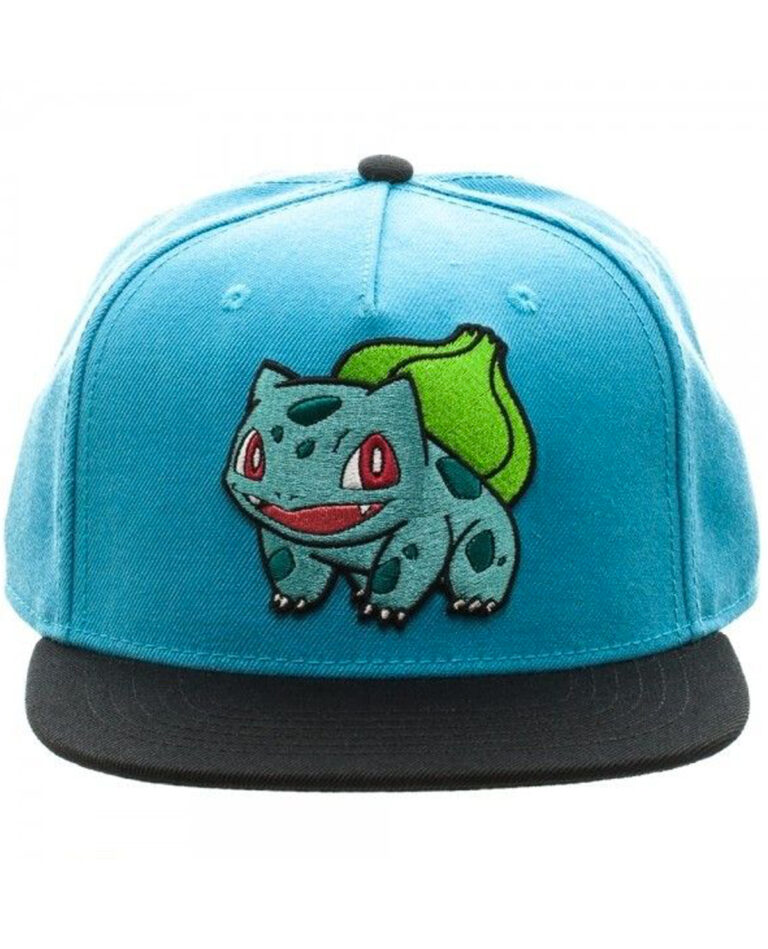 GORRA SNAPBACK POKEMON BULBASAUR AZUL – Gameplanet